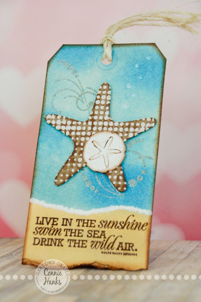Make It Monday // Beachy Tag {Feeling Crafty} – Clicky Chick Creates