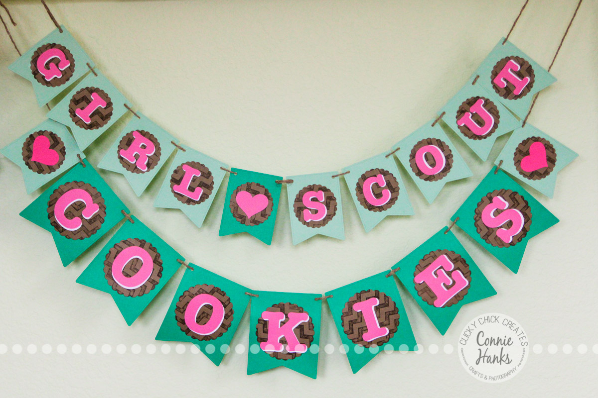 Make It Monday // Girl Scout Cookie Banner – Connie Hanks Photography